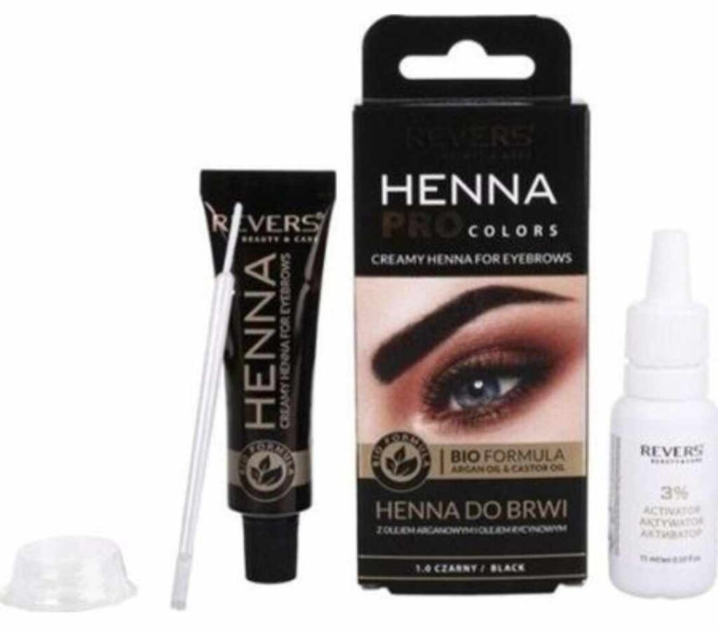 Revers cosmetics Henna Pro antakių dažymo rinkinys - Svajutis